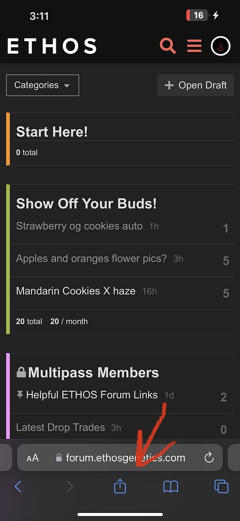 Add Ethos Community Forums to your home screen for quick access ...